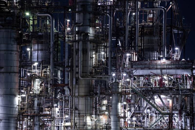 Japan's Oil Refiners Keep Running Even as