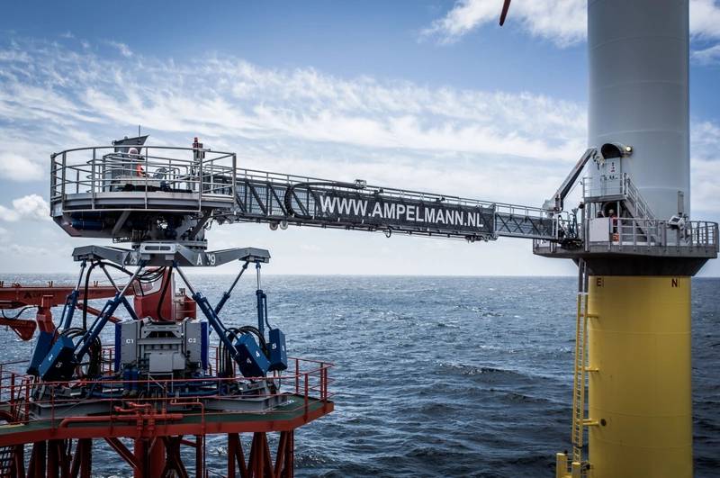 Ampelmann First to Deploy Motion-Compensated