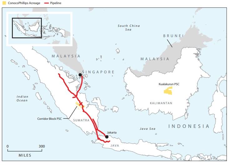 ConocoPhillips Sells Indonesia Assets in
