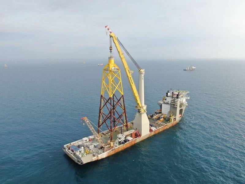 Final Jacket Installed at Formosa 2 Offshore Wind
