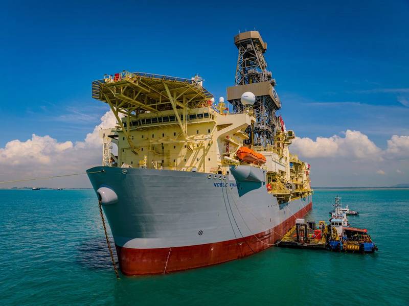 Noble Viking Drillship Secures $80M Drilling